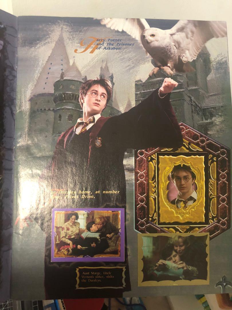 Harry Potter sticker album complete set panini prisoner of azkaban POA ...