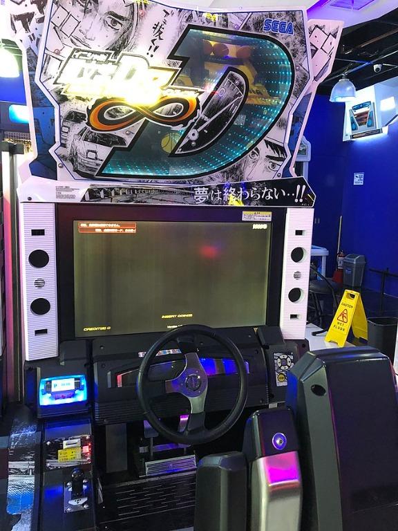 Initial D Stage 8 Arcade Game Street Racing Machine Twin Seated ...