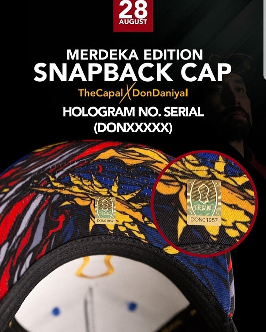 INSTOCK! AUTHENTIC! THE CAPAL KIDS & ADULTS MERDEKA SNAPBACK CAP ...