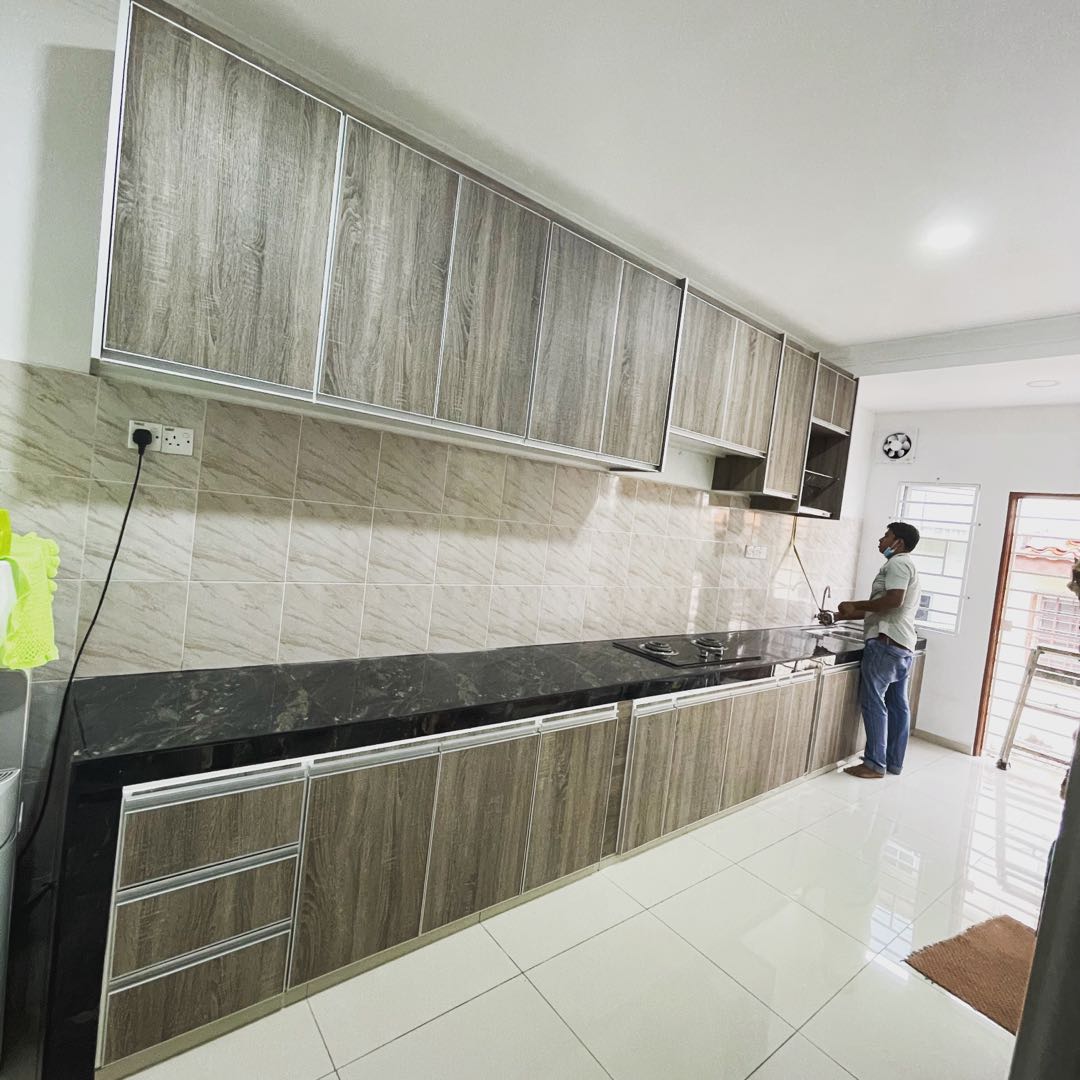 Kitchen Maxima / kitchen cabinet / kabinet dapur / custom cafe ...
