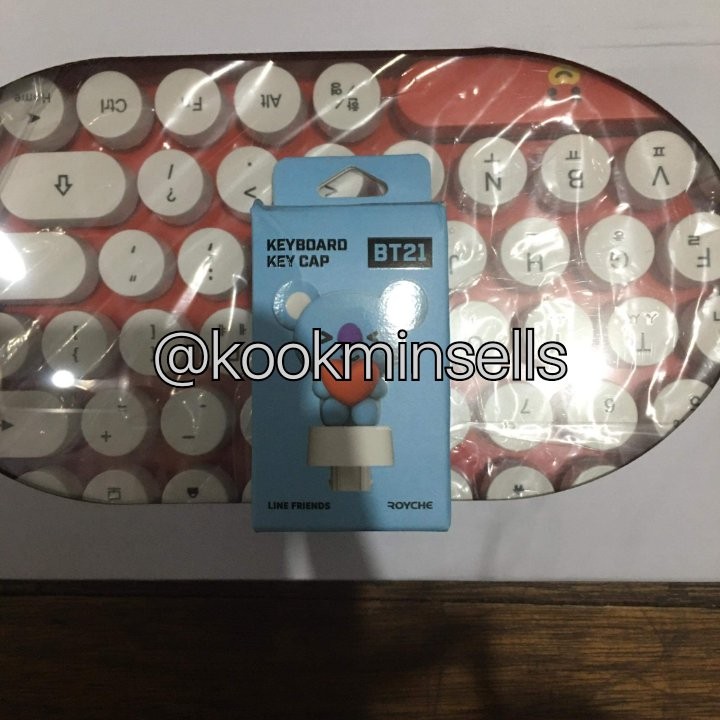 BT21 Koya Keyboard KeyCap, Hobbies & Toys, Memorabilia & Collectibles ...
