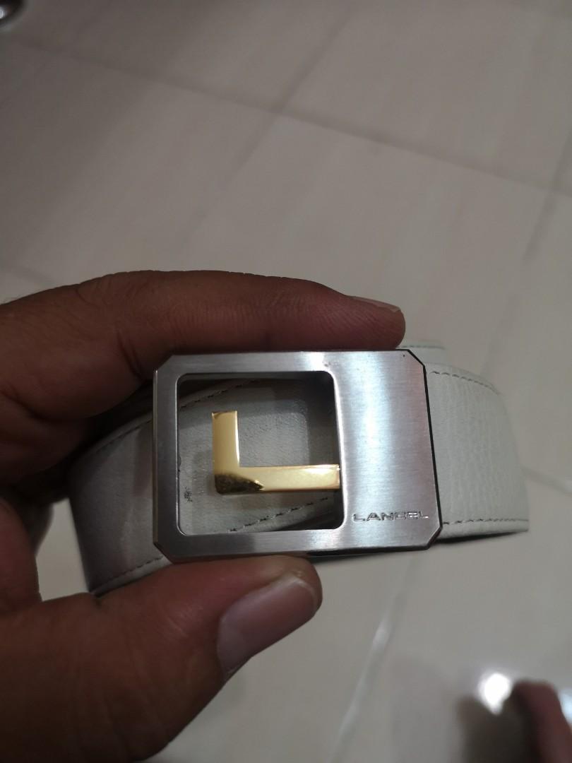 Lancel belt putih, Men's Fashion, Watches & Accessories, Belts on Carousell