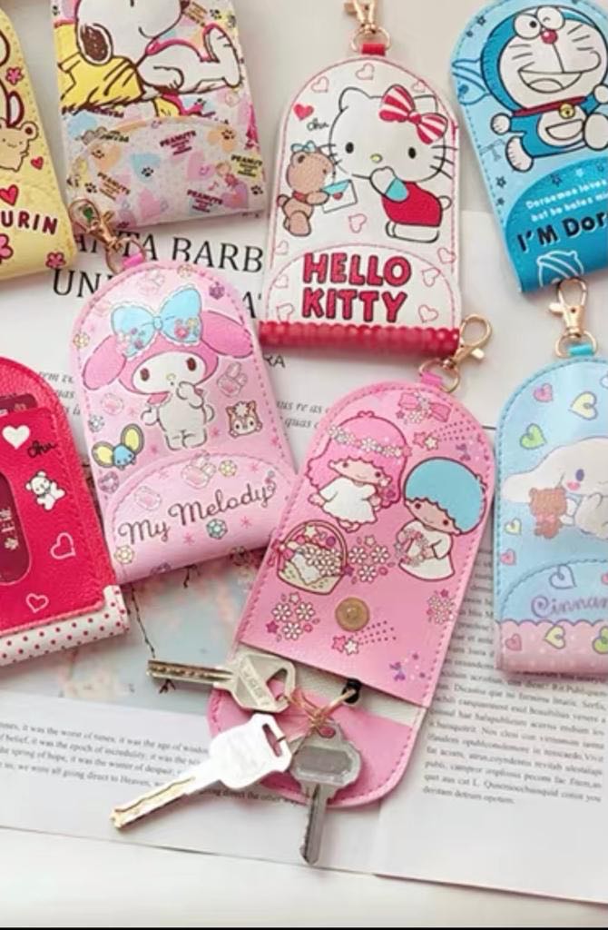 My Melody Key Pouch Card Holder, Women's Fashion, Bags & Wallets ...