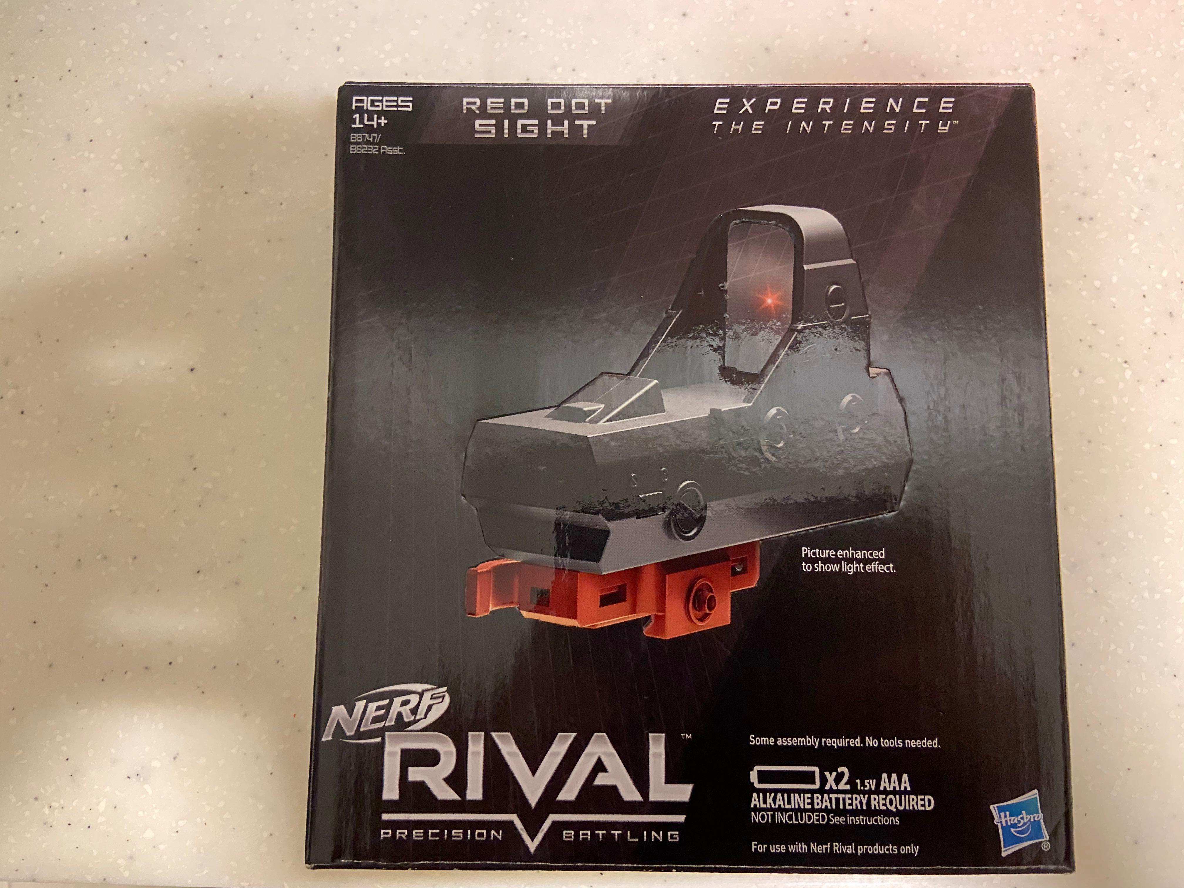Nerf Rival Red dot sight, Hobbies & Toys, Toys & Games on Carousell