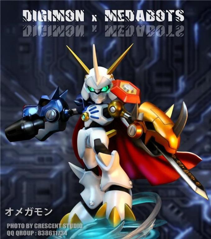 Omegamon (Digimon x Medabots) (READYSTOCK), Hobbies & Toys ...