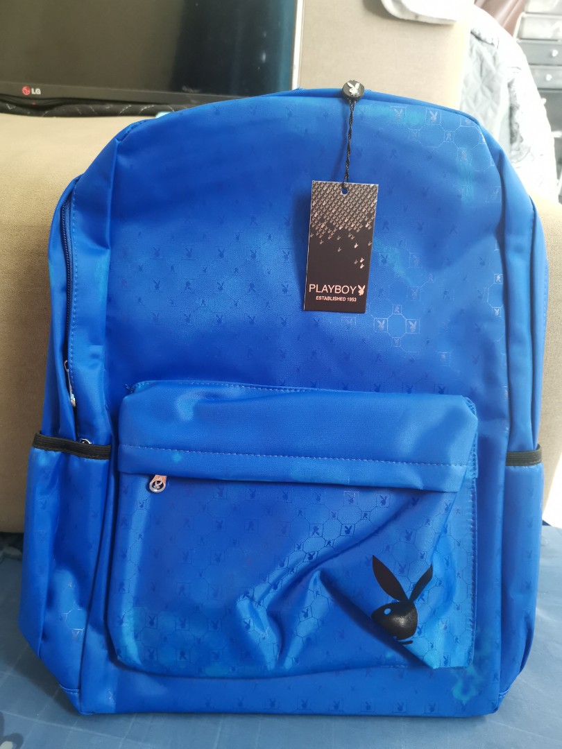 PLAYBOY Backpack, Women's Fashion, Bags & Wallets, Backpacks on Carousell
