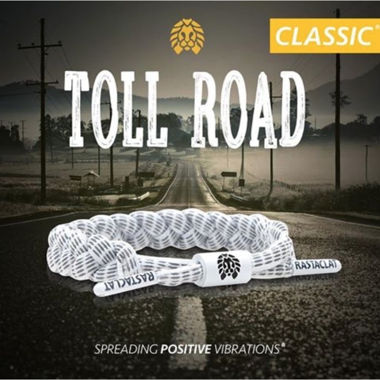 Rastaclat Shoelace Toll Road Reflective Bracelet, Men's Fashion ...