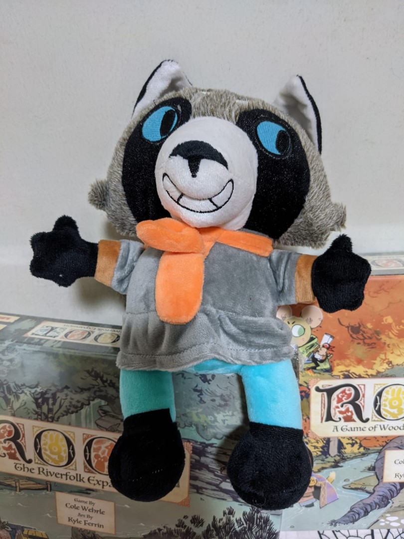 ROOT Vagabond Racoon Plush Collectible, Toys & Games, Stuffed Toys on ...