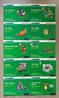 RWI Phonics story book (set 5) 1-10(共10本), 書本 & 文具, 小朋友書 - Carousell