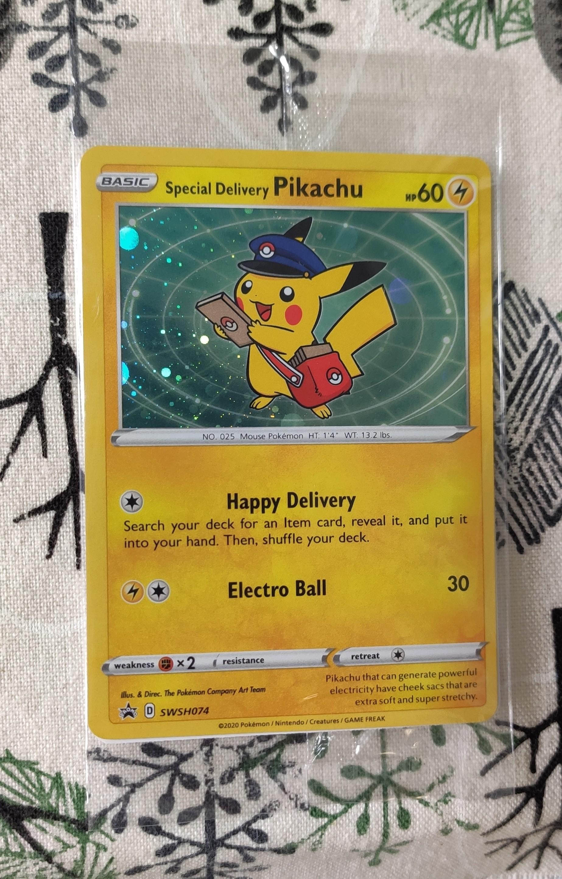 Sealed Pokemon Card Special Delivery Pikachu, Hobbies & Toys, Toys ...