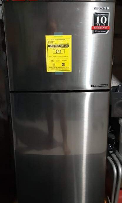 Sharp Inverter ref 100% good condition, TV & Home Appliances, Kitchen ...