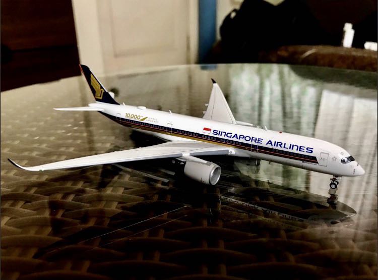 SIA A350-900 (10,000th Airbus Aircraft) Aviation400 model, Vintage ...