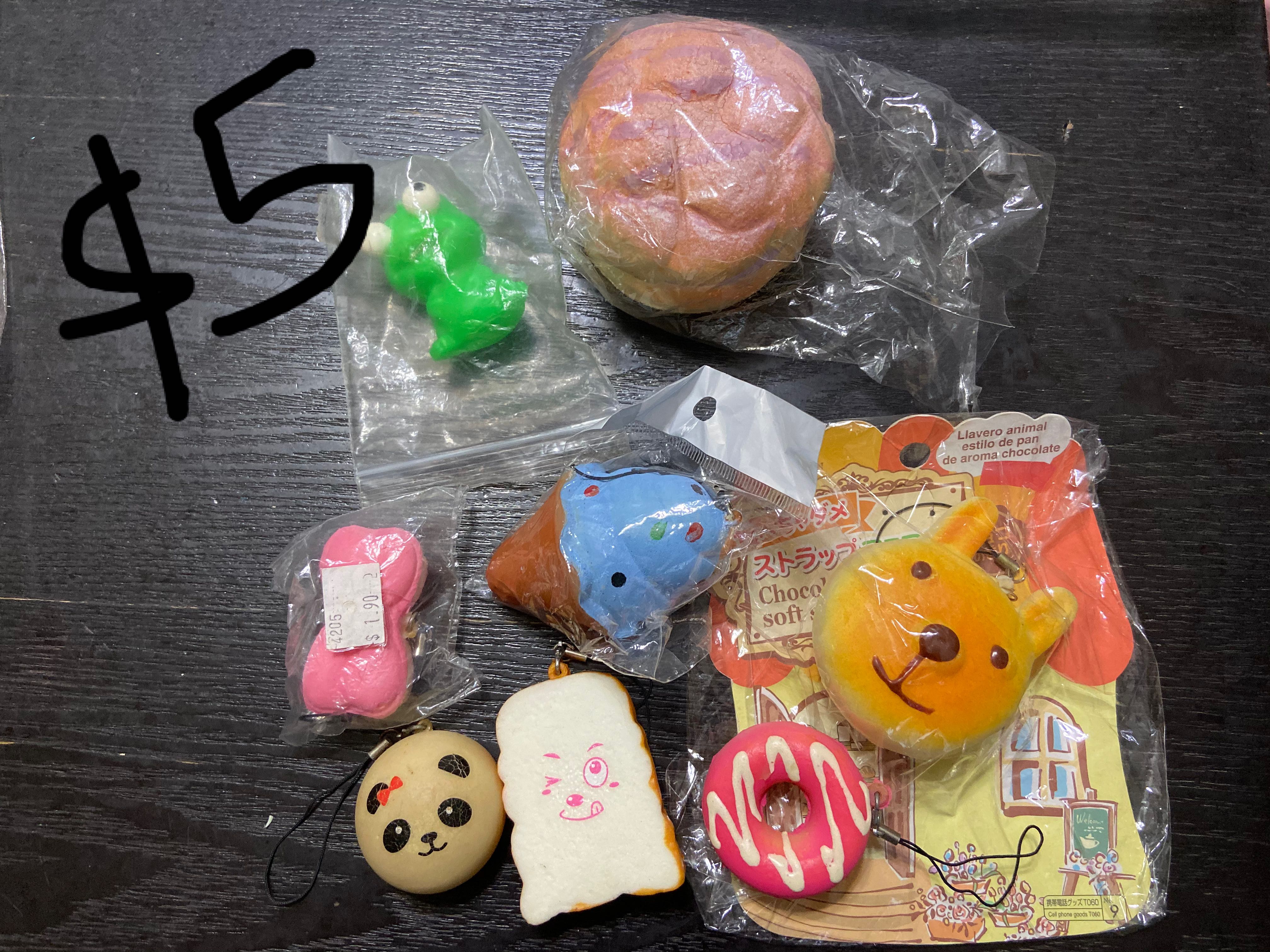 Squishy/toys keychain Grabbag, Hobbies & Toys, Toys & Games on Carousell