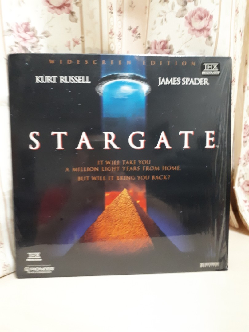 Stargate laserdisc, Hobbies & Toys, Music & Media, CDs & DVDs on Carousell
