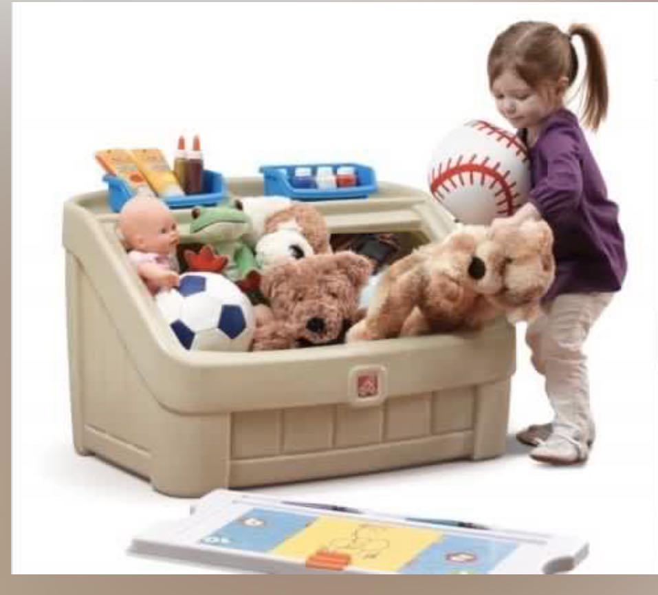 Step2 Toy storage toy box, Hobbies & Toys, Toys & Games on Carousell