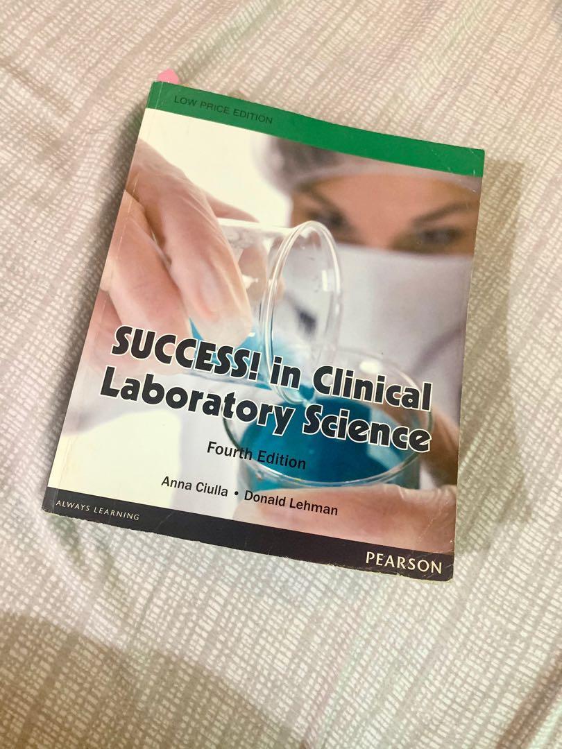 MTLE Review book: Success in Clinical Laboratory Science by Ciulla, 4th ...