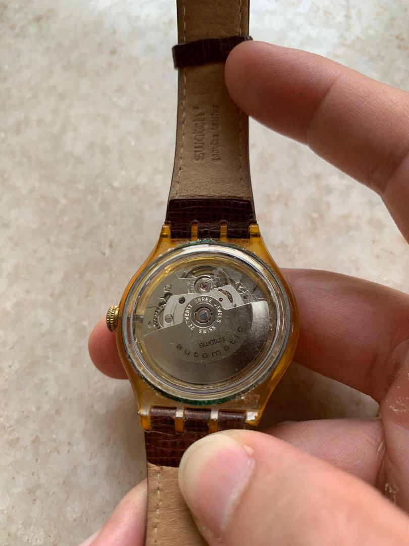 Swatch Vintage 23 Jewels Automatic Watch, Men's Fashion, Watches ...