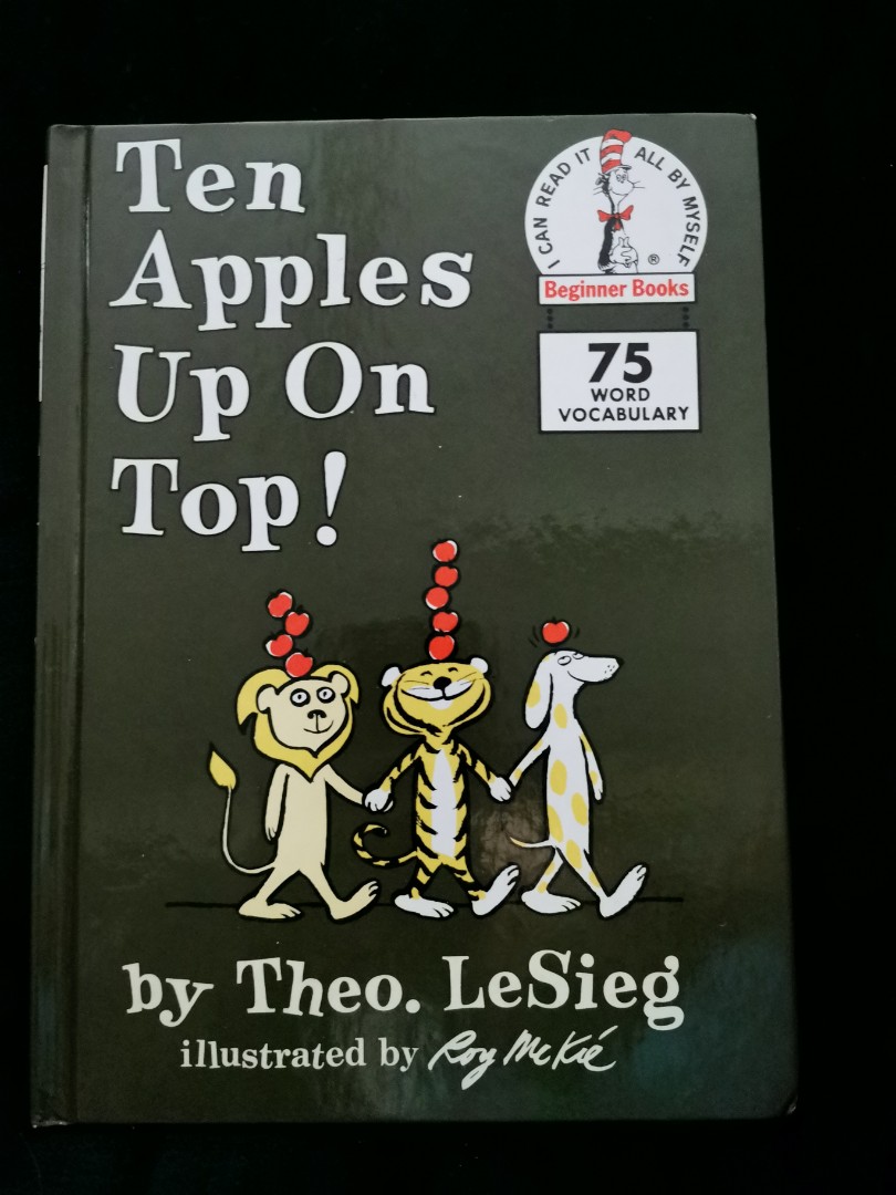 Ten Apples Up On Top! Dr Seuss, Hobbies & Toys, Books & Magazines ...