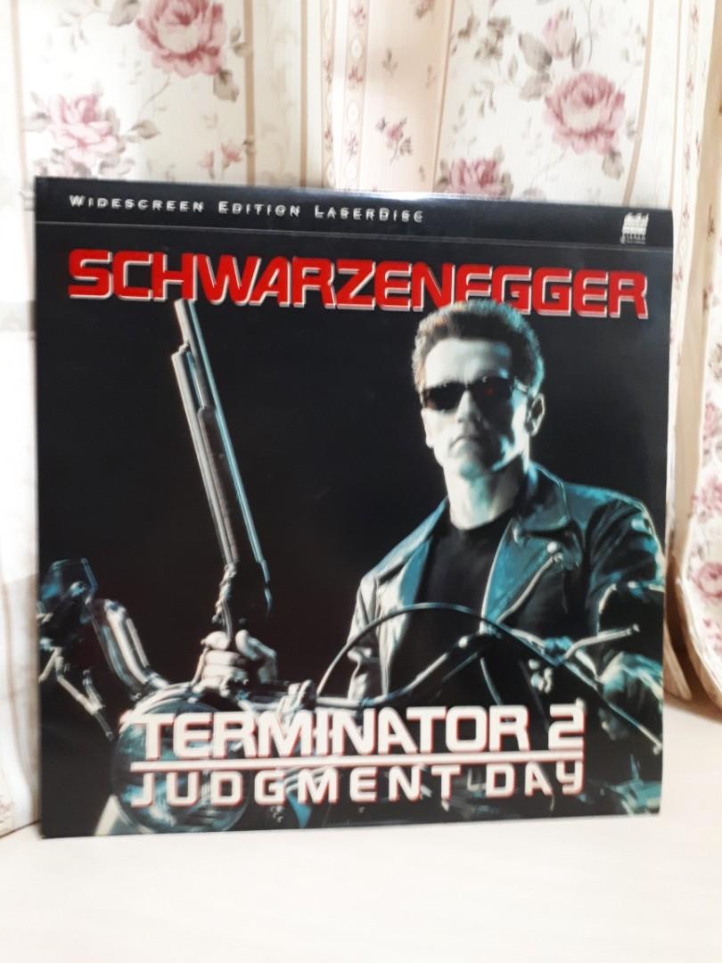Terminator 2 Judgment Day laserdisc, Hobbies & Toys, Music & Media, CDs ...