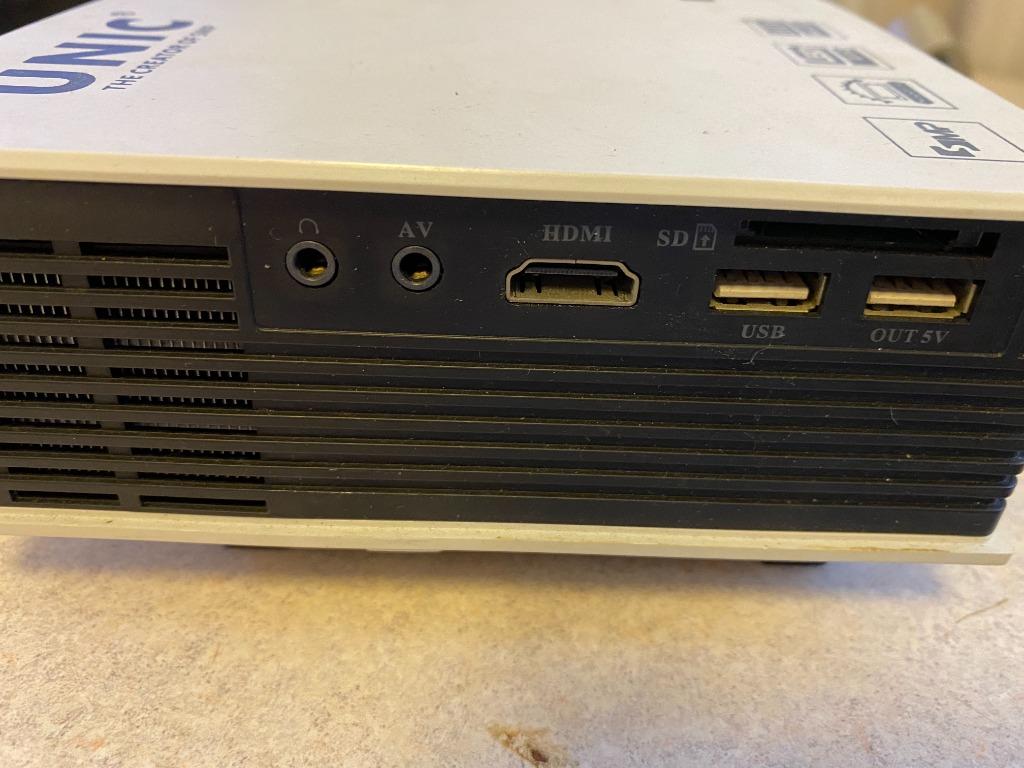 UNIC LED projector, TV & Home Appliances, TV & Entertainment ...