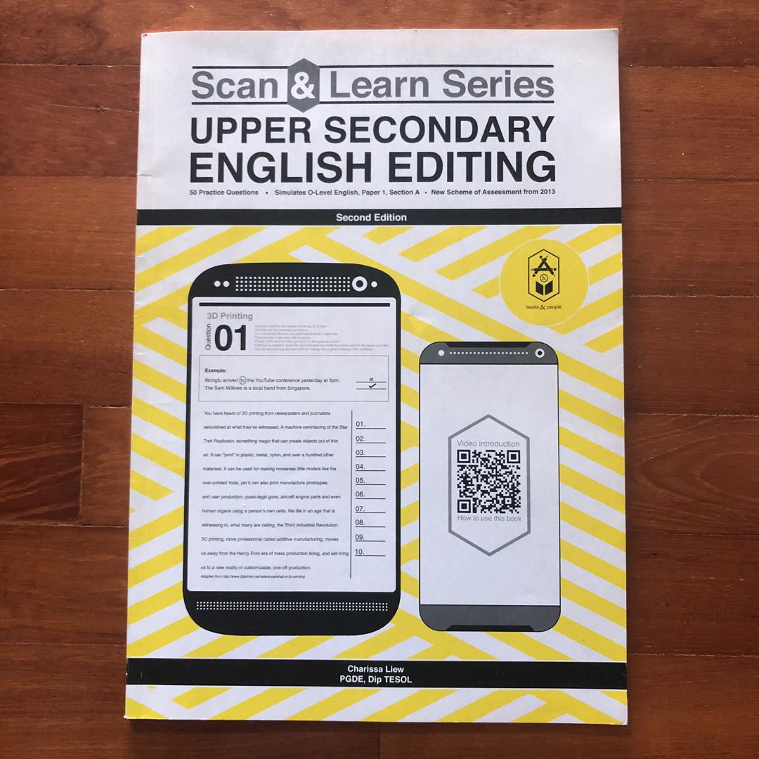 Upper Sec English Editing / scan & learn series english editing ...