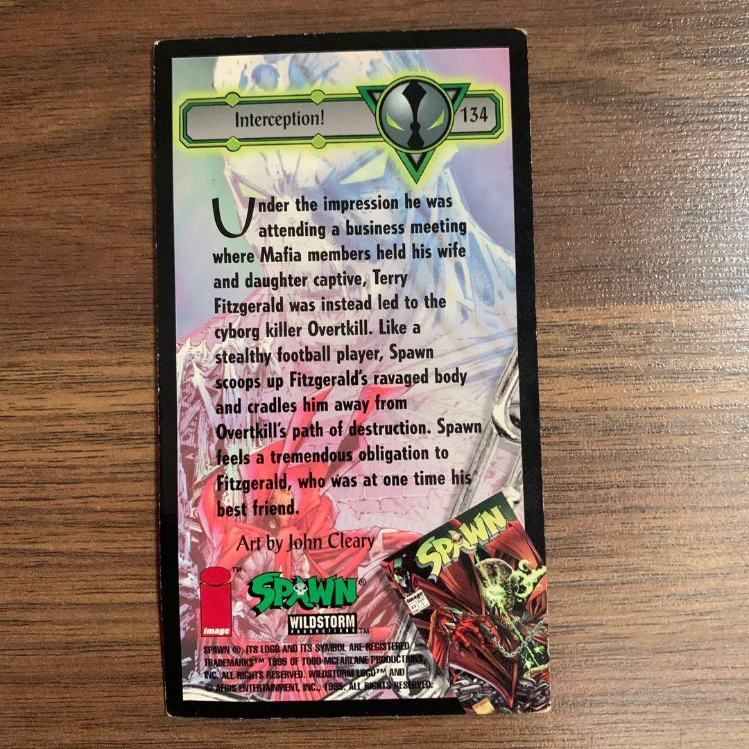 Vintage SPAWN trading card, Hobbies & Toys, Collectibles & Memorabilia, Fan Merchandise on Carousell