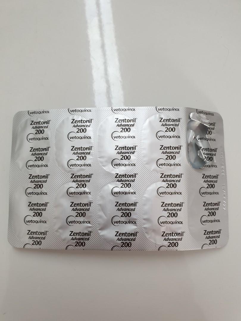 Zentonil Advanced 200 - 9 tabs, Pet Supplies, Health & Grooming on ...