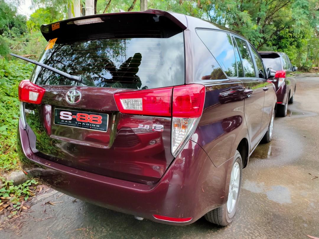 2020 Toyota innova 2.8 E blackish red Auto, Cars for Sale, Used Cars on ...