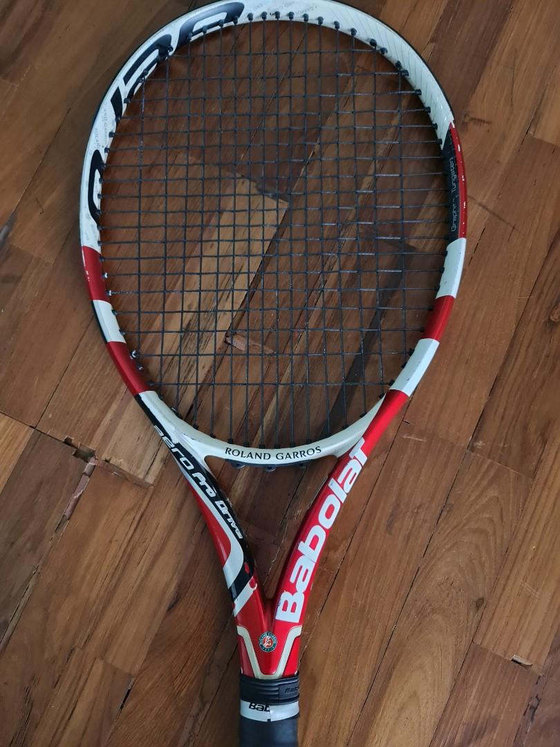 2 Babolat Aeropro Drive Roland Garros Edition, Sports Equipment, Sports ...