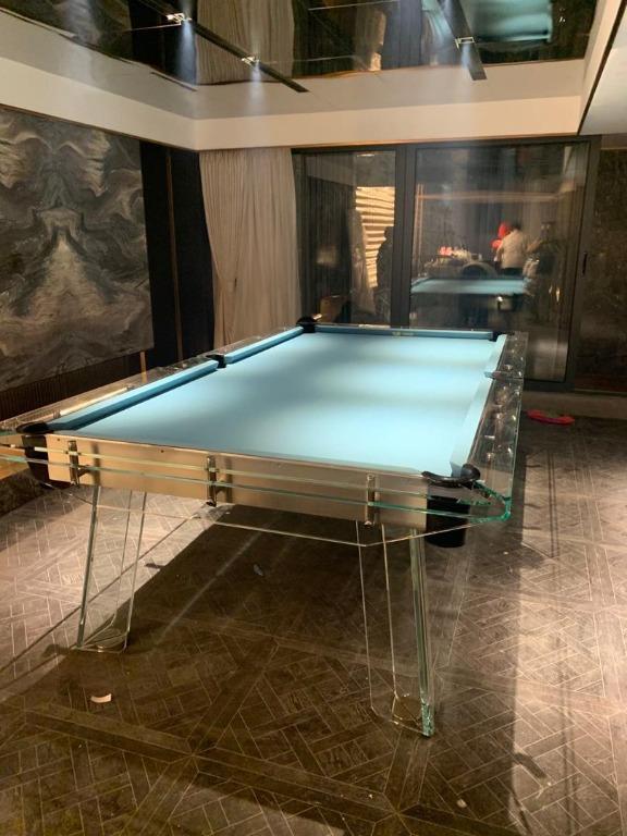 9ft Foospeed Lusso Billiard Pool Table, Sports Equipment, Sports ...