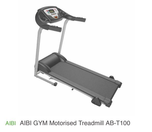 AIBI Gym Motorised Threadmill AB-T100, Sports Equipment, Exercise ...