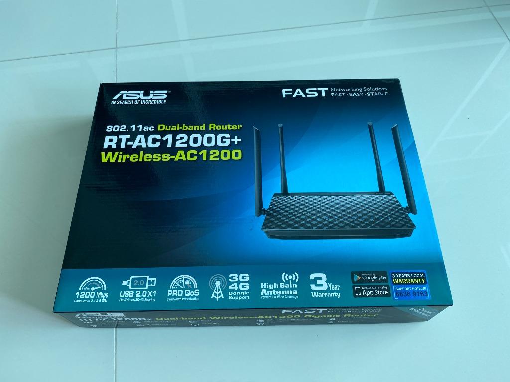 Asus 802.11AC Dual-Band Router, Computers & Tech, Parts & Accessories ...