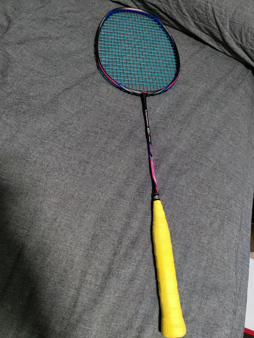 Badminton Racket li-ning turbo charging 10c, Sports Equipment, Sports ...