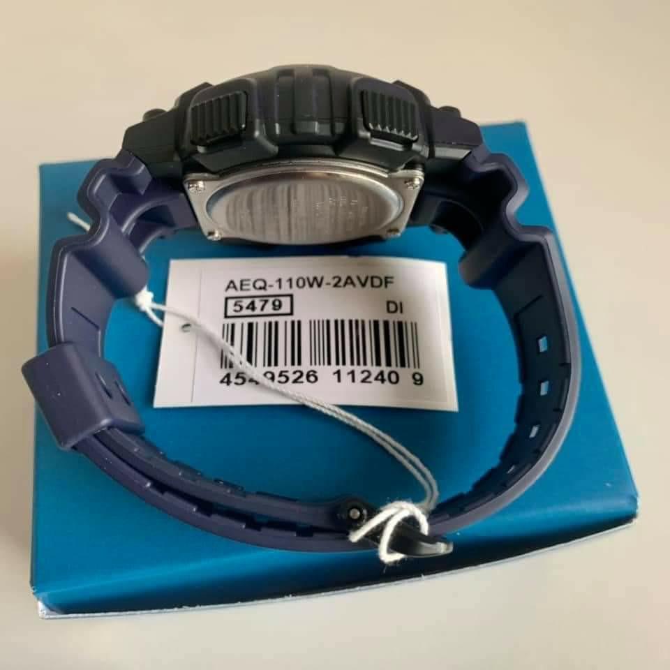 Casio Navy Blue Resin, Men's Fashion, Watches & Accessories, Watches on ...