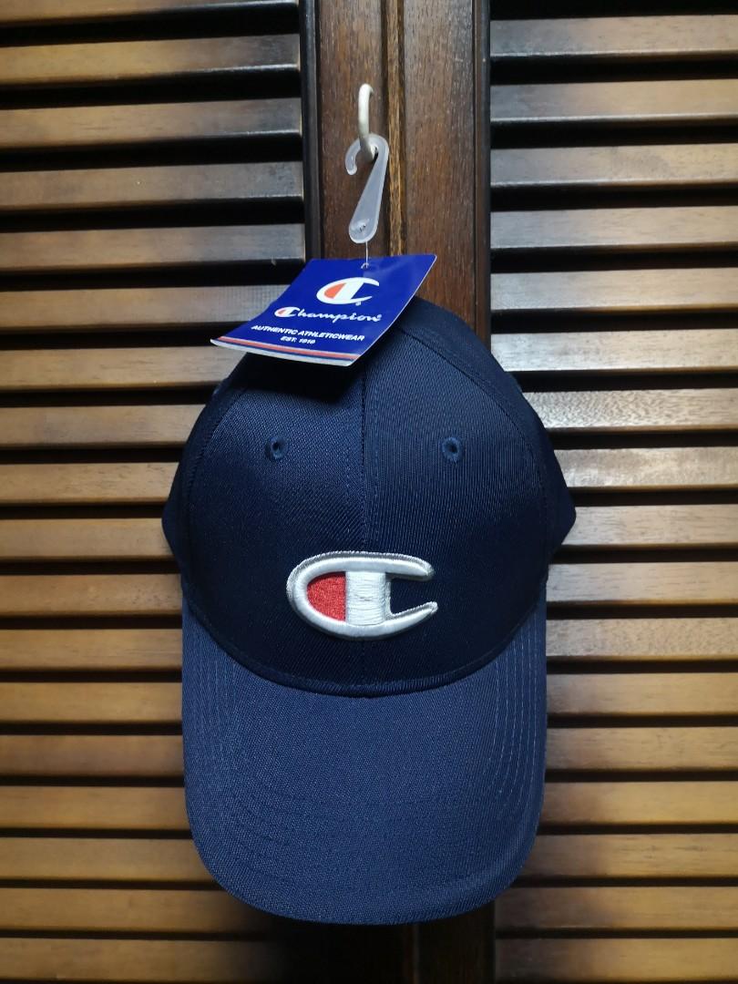 Champion C logo cap, Men's Fashion, Watches & Accessories, Caps & Hats ...