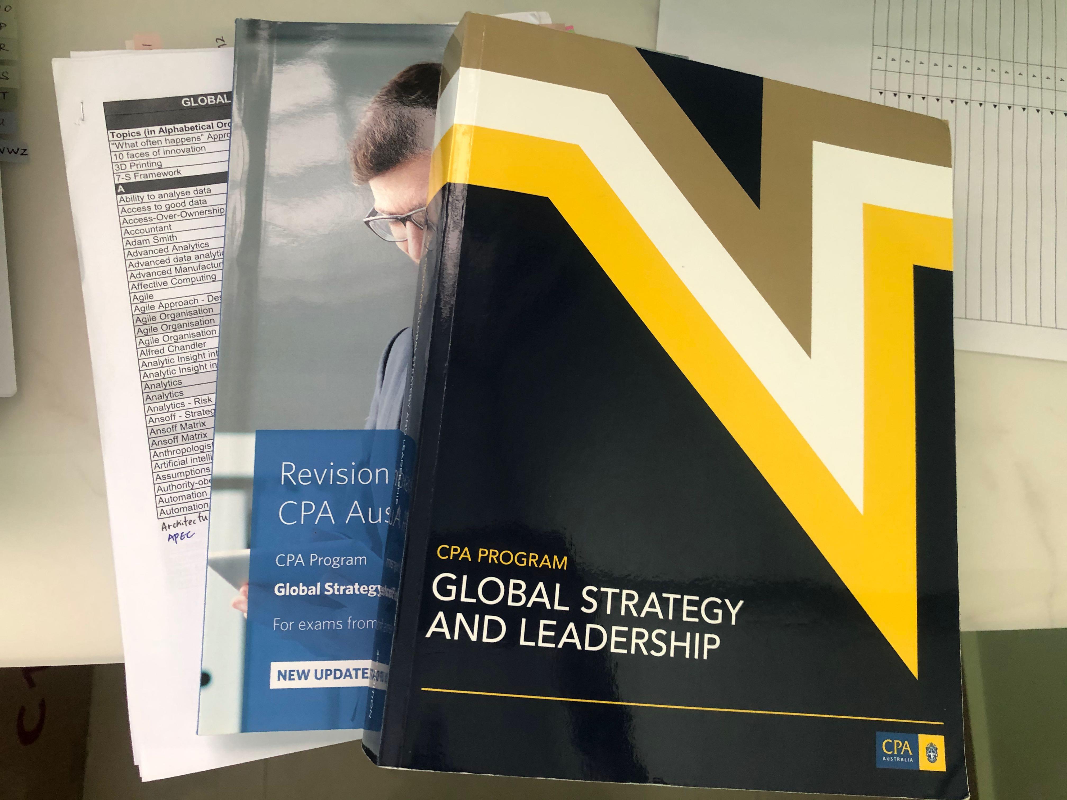 CPA Australia - GSL (Distinction), Hobbies & Toys, Books & Magazines ...