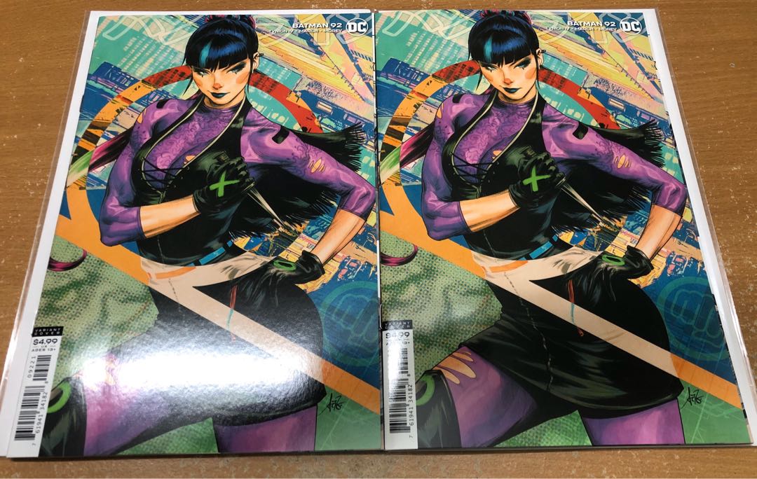 DC Comics Batman #92 (Artgerm Punchline Variant), Hobbies & Toys, Books ...