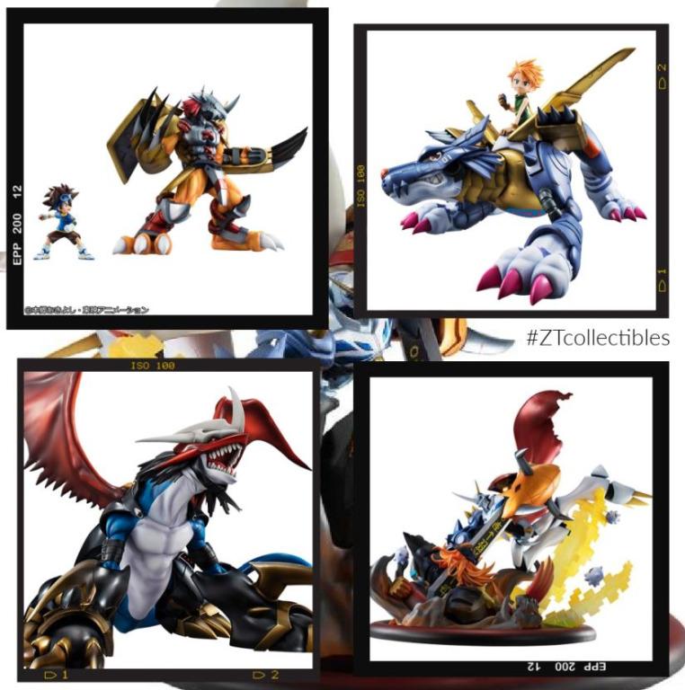 Digimon Adventure - (Wargreymon & Taichi RM1,199) - (Metal Garurumon ...