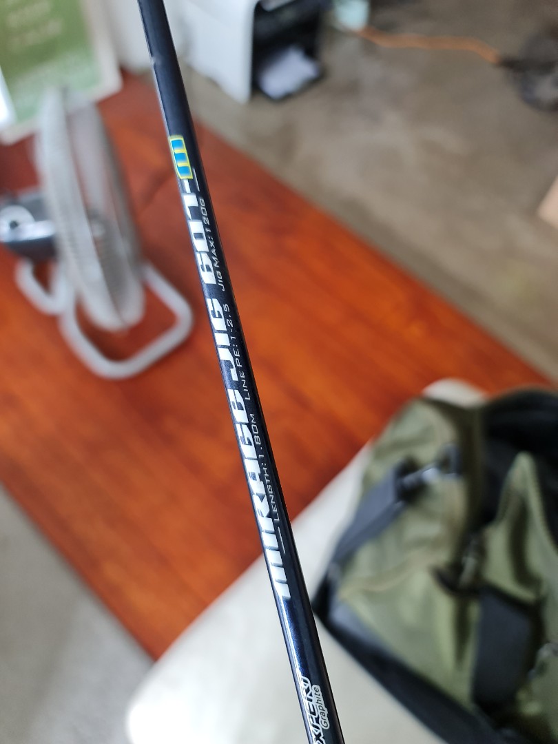 Expert Graphite Mirage Jig 1.8m fishing Rod, Sports Equipment, Fishing ...