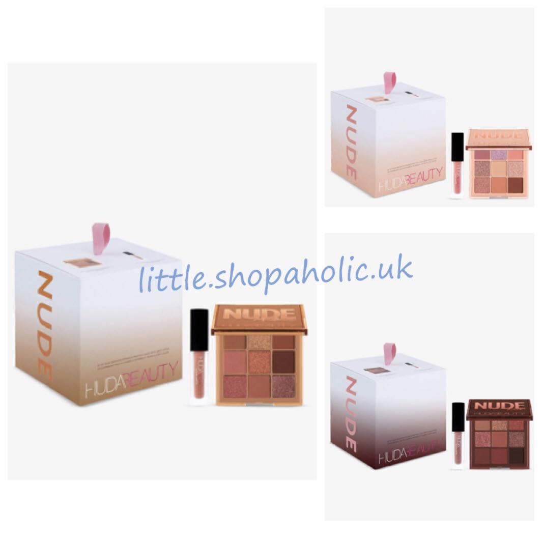 Huda Beauty Mini Nude Holiday Kit gift set, 美容＆化妝品, 健康及美容 - 皮膚護理, 化妝品 ...