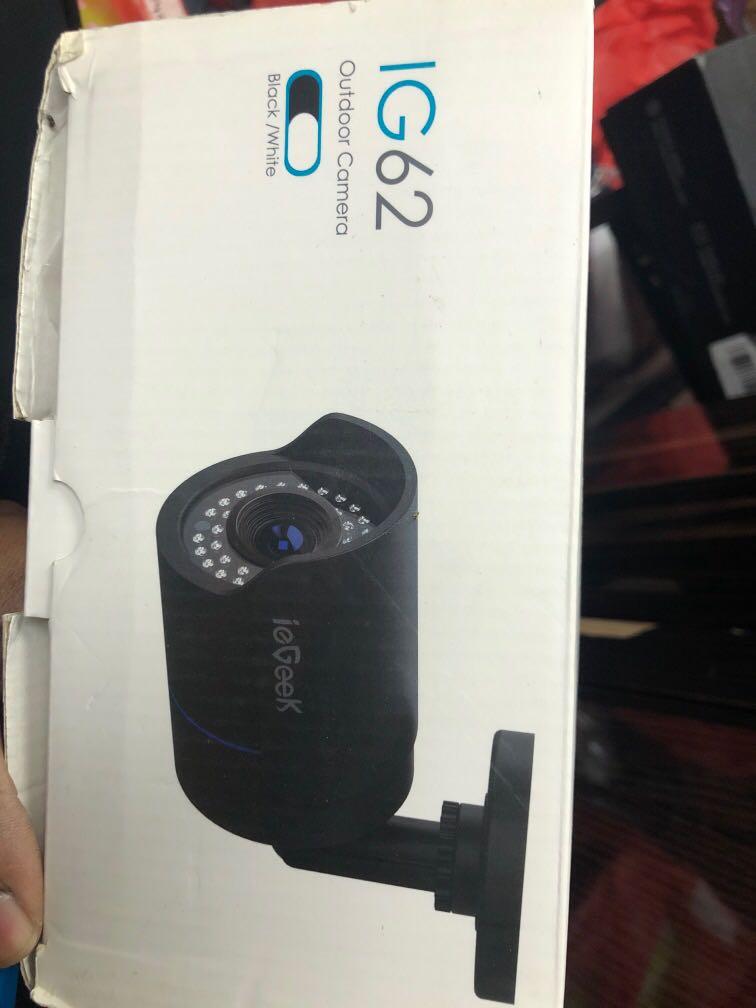 IP outdoor camera IG62 ieGeek, Furniture & Home Living, Security ...