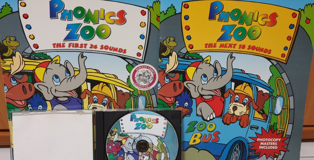 Learn Phonics PHONICS ZOO Series with CD, Hobbies & Toys, Books ...