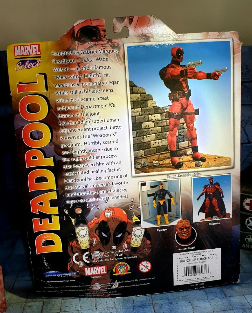 Marvel Select Deadpool Special Collectors Edition, Hobbies & Toys, Toys ...
