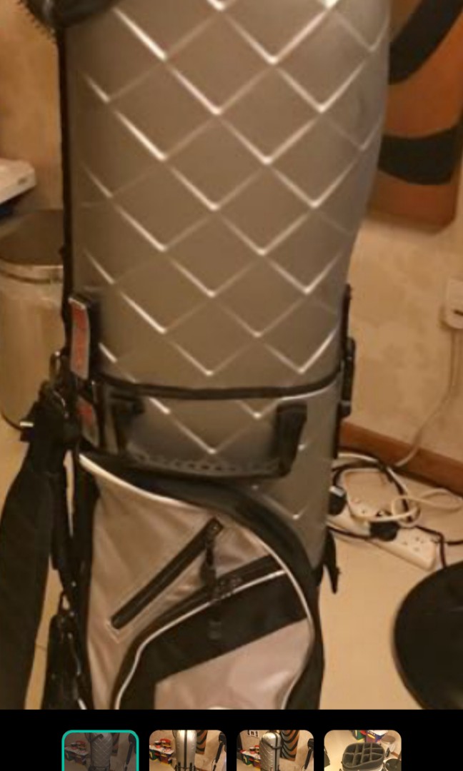 Mega golf bag with wheels for sale, Sports Equipment, Other Sports ...