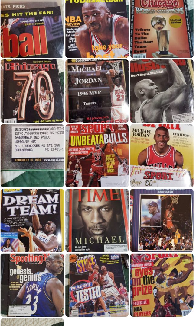 Michael Jordan Magazines, Hobbies & Toys, Books & Magazines, Magazines ...