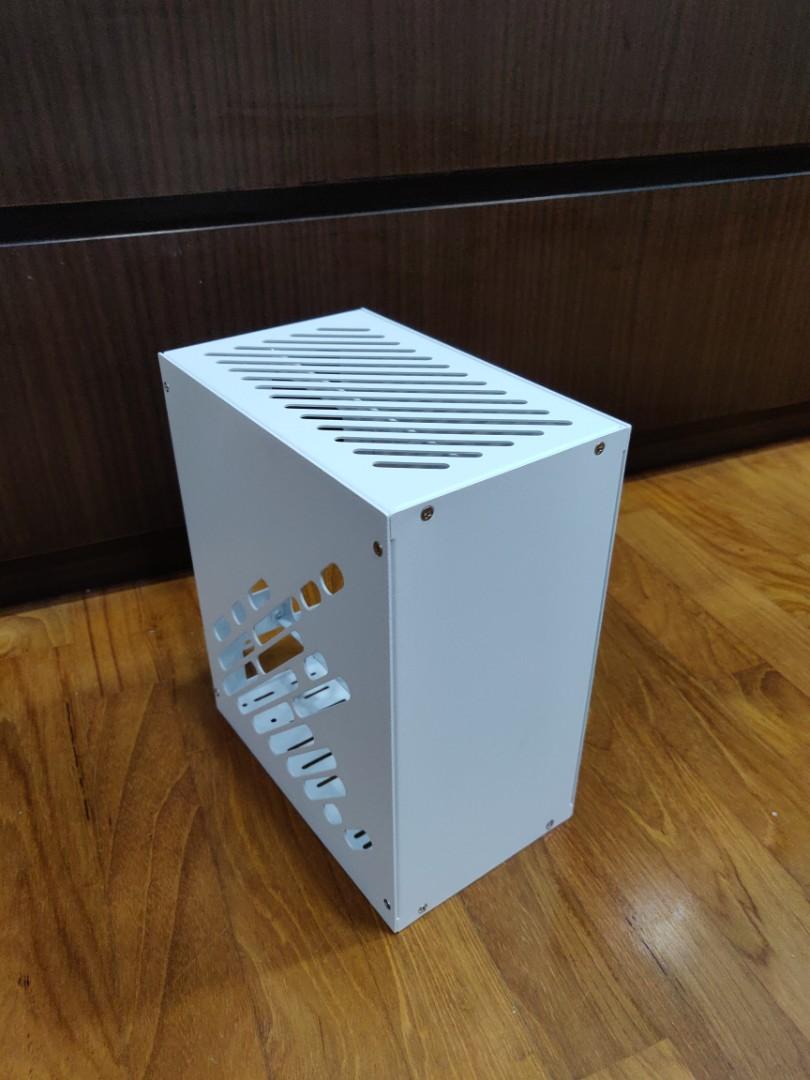 SFF All Metal Full White 4.3L ITX Case, Computers & Tech, Parts ...