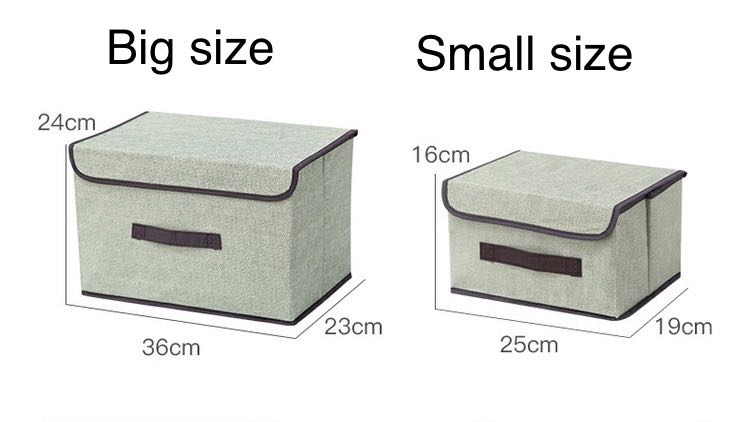 Miniso Storage box. L and S sizes. Good quality, Furniture & Home ...