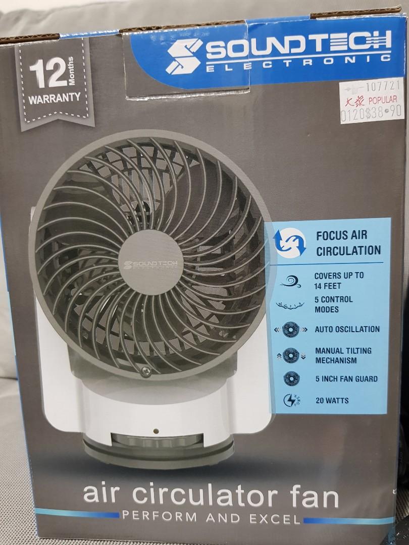 [33.3% cheaper] SoundTech ACF-5 Air Circulation Fan, Furniture & Home ...