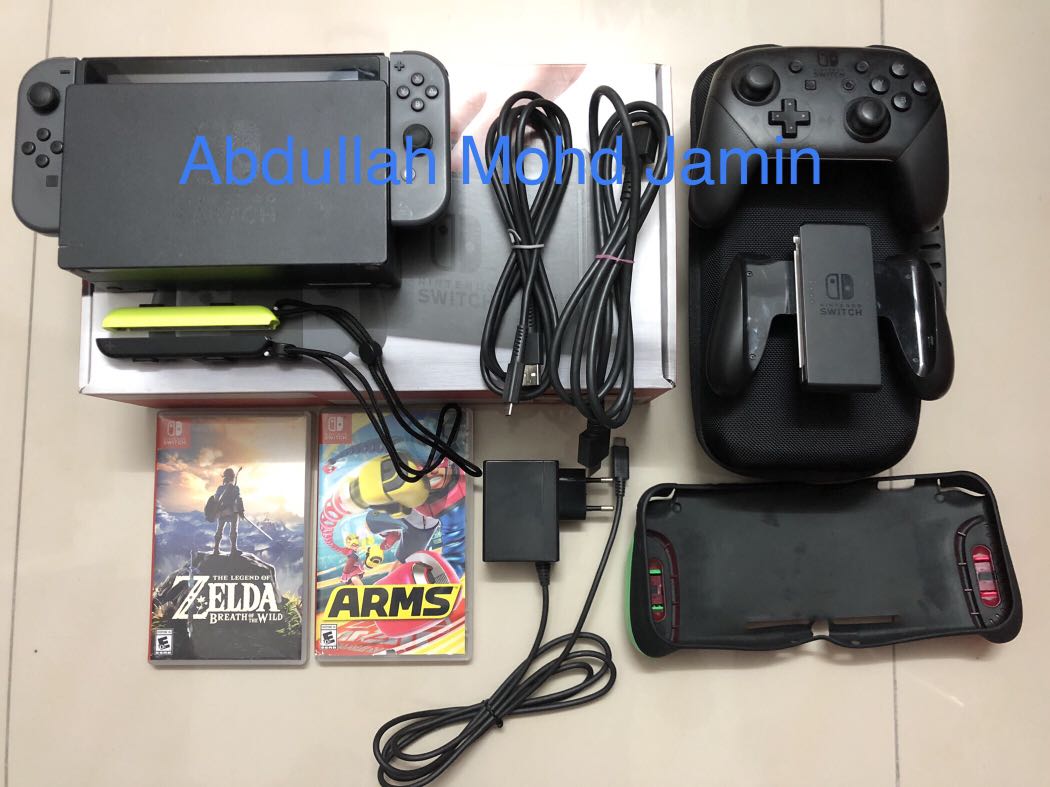 Nintendo Switch+Pro Controller - SX Team Xecuter, Video Gaming, Video ...