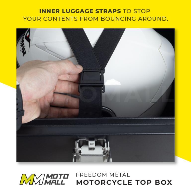 No-Frills Metal Top Box for Motorcycle / Scooters, Motorcycles ...